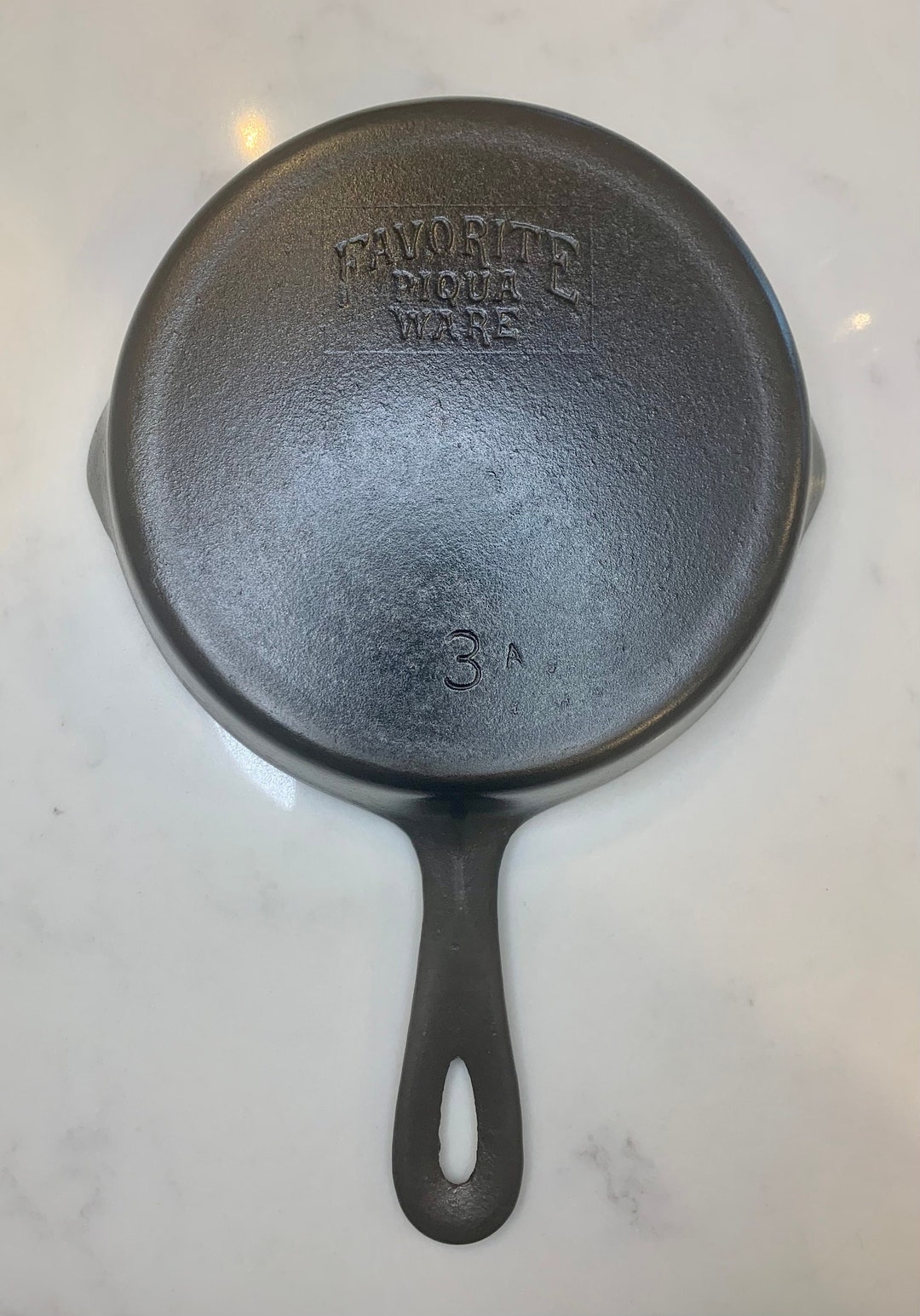 Favorite Stove and Range No. 3 Cast Iron Skillet - Etsy