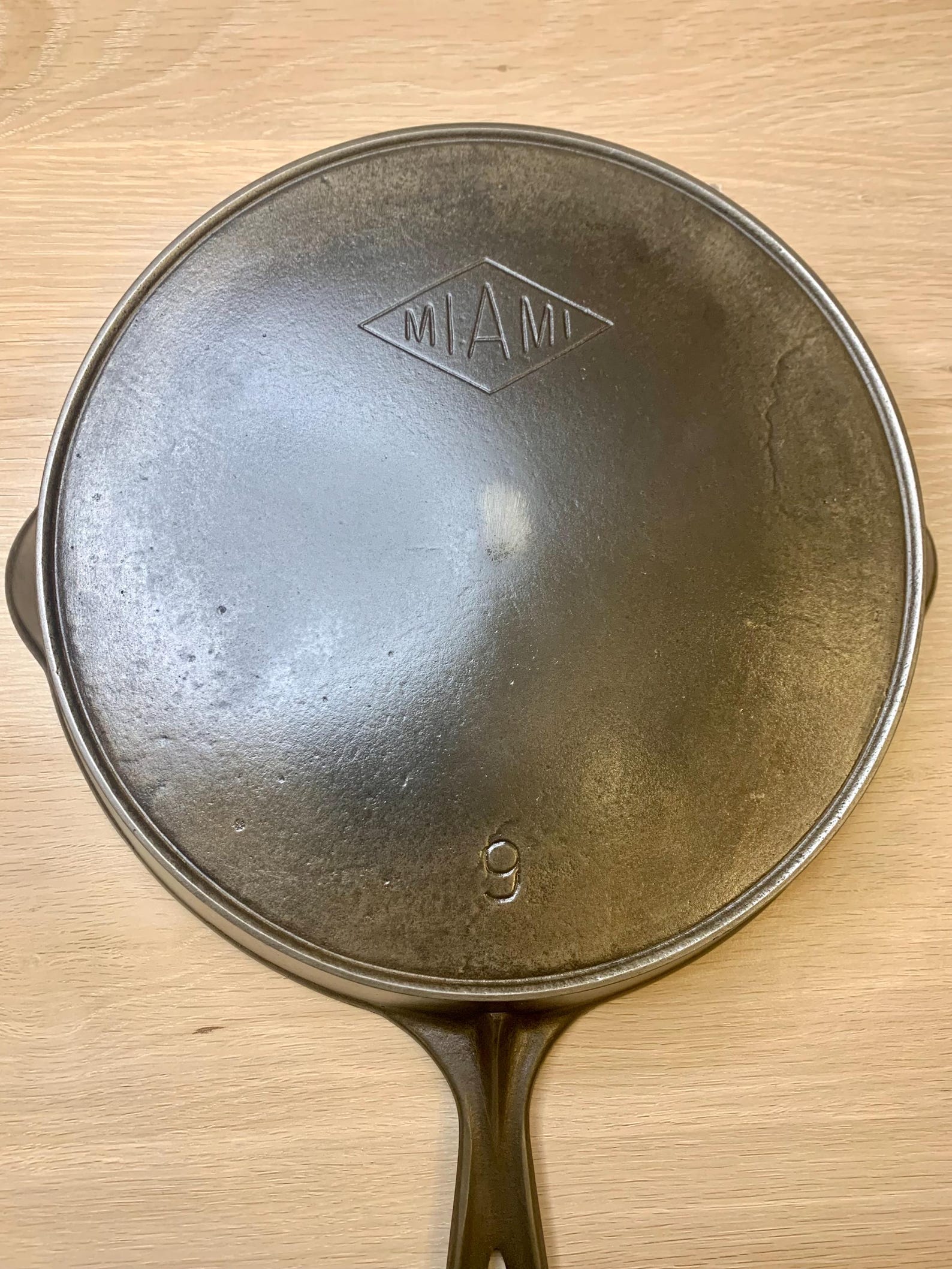 Miami Favorite Stove and Range No. 9 Cast Iron Skillet - Etsy