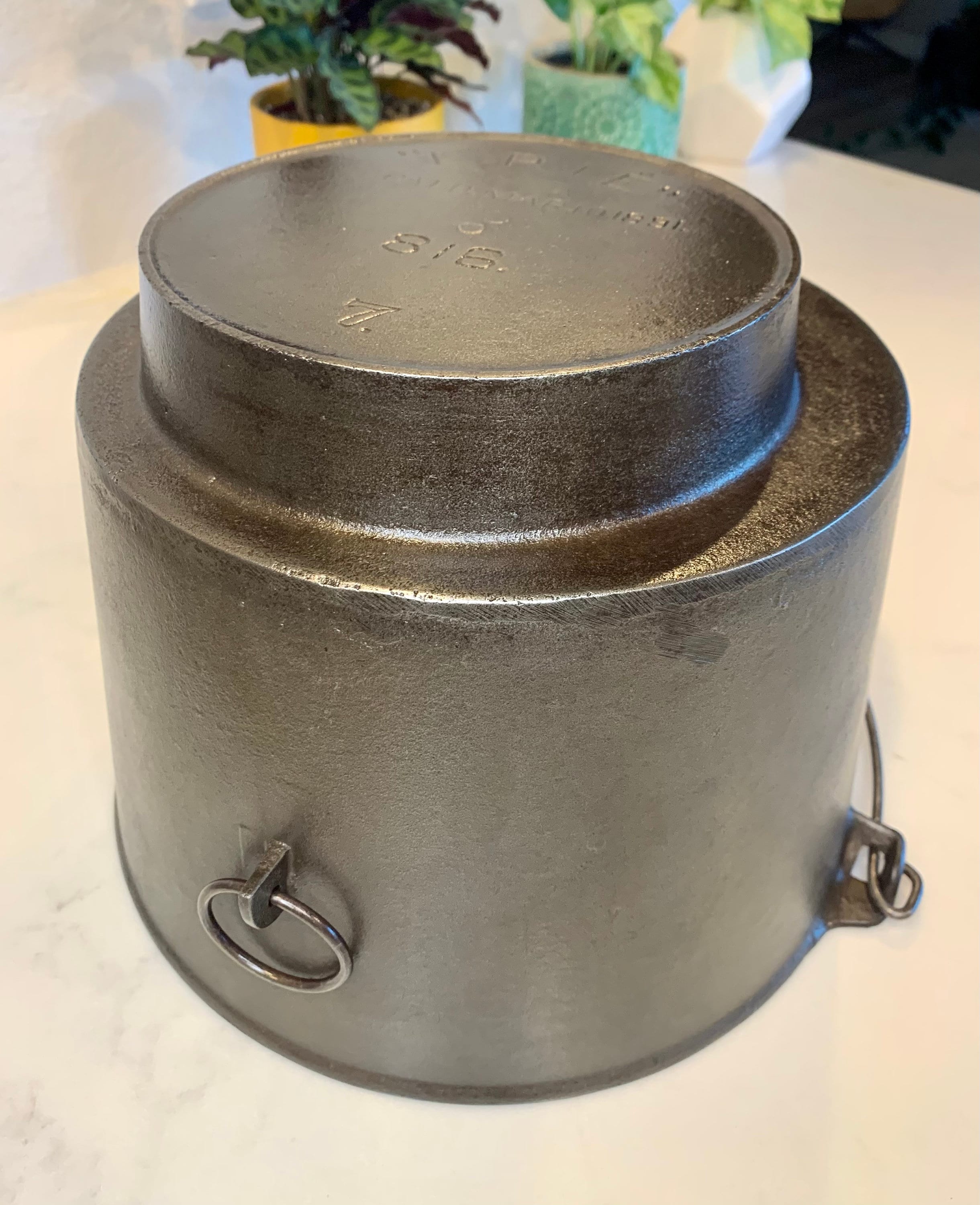 Erie “pre Griswold” Eccentric Kettle No. 7 P/N 816 - Etsy