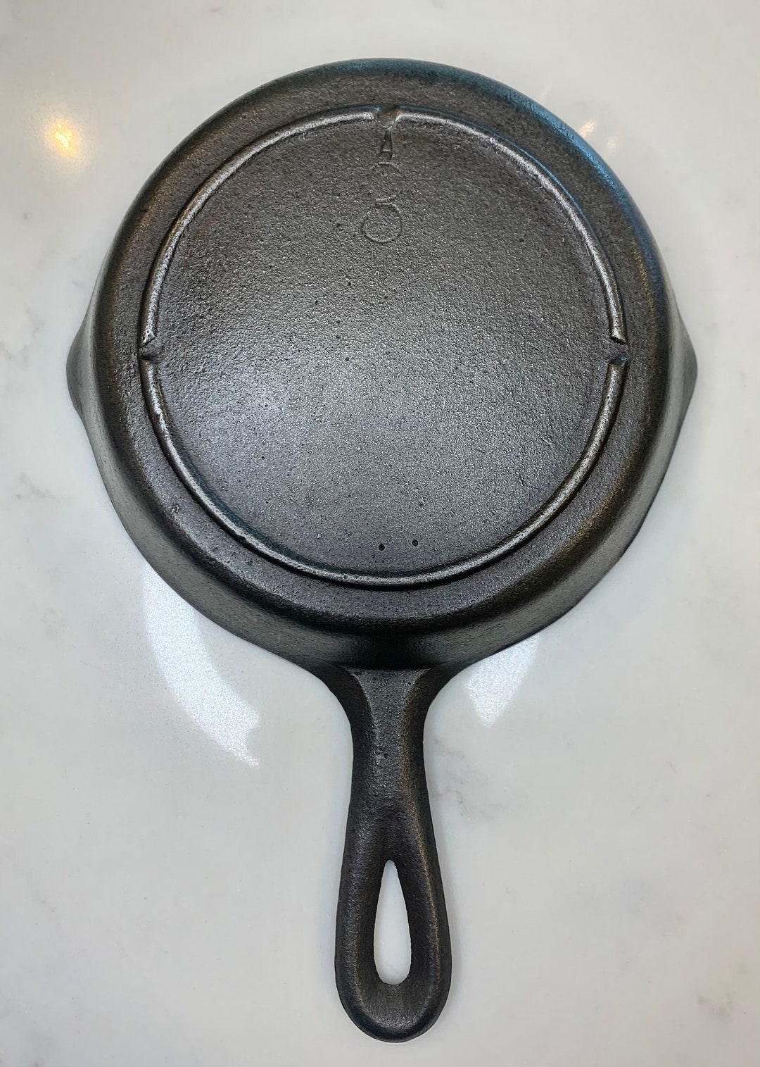 Lodge No. 3 Three Notch Cast Iron Skillet - Etsy