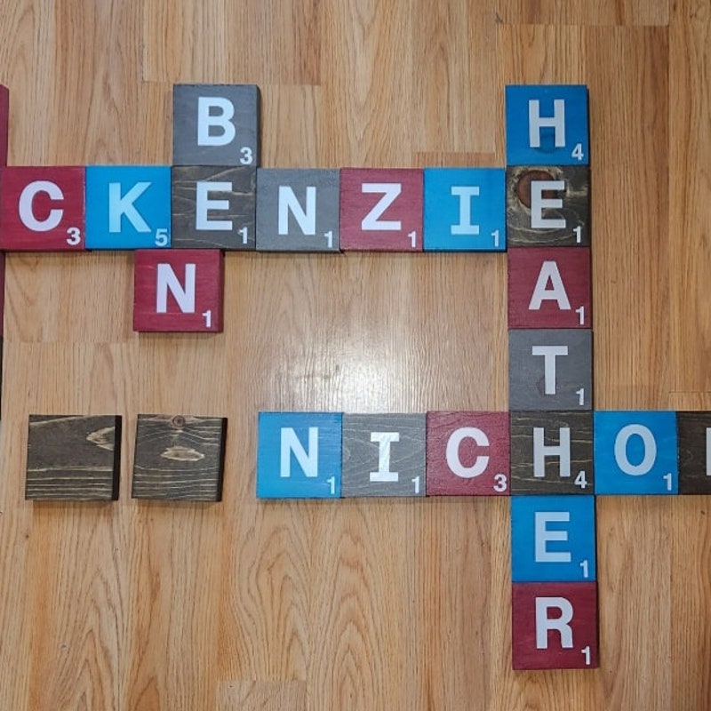 Large Scrabble Tiles - Etsy