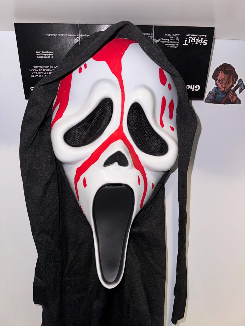 Ghostface Bloody Mask , Ghostface Mask, Horror Masks, Scream Movie ...
