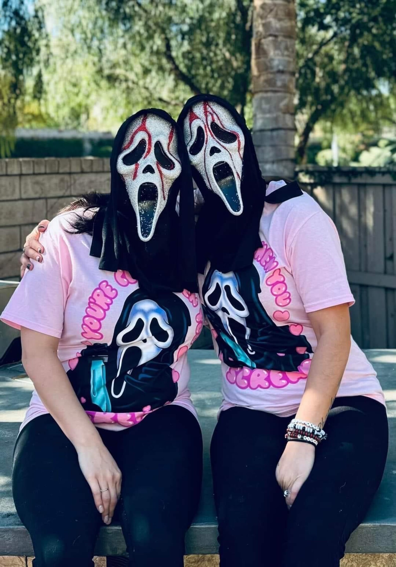 Ghostface Bling Bloody Mask Set WITH MATCHING KNIFE , Rhinestone ...