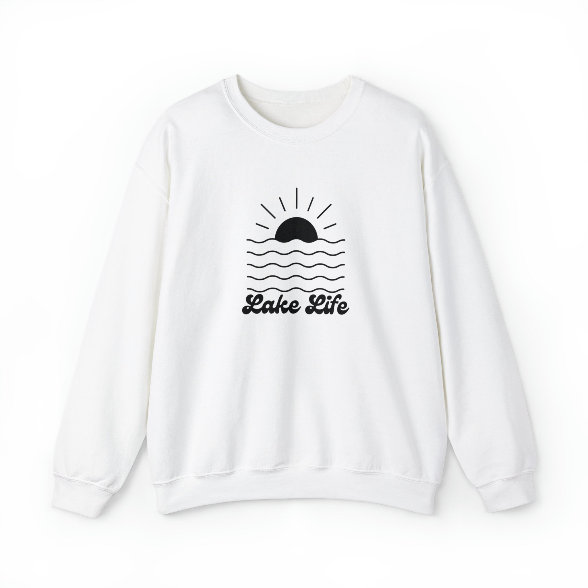 Lake Life Sweatshirt for Lake Lovers Sweatshirt Camping Sweatshirt Gift ...