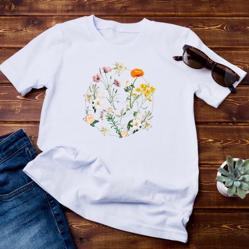 Floral Shirt - Etsy