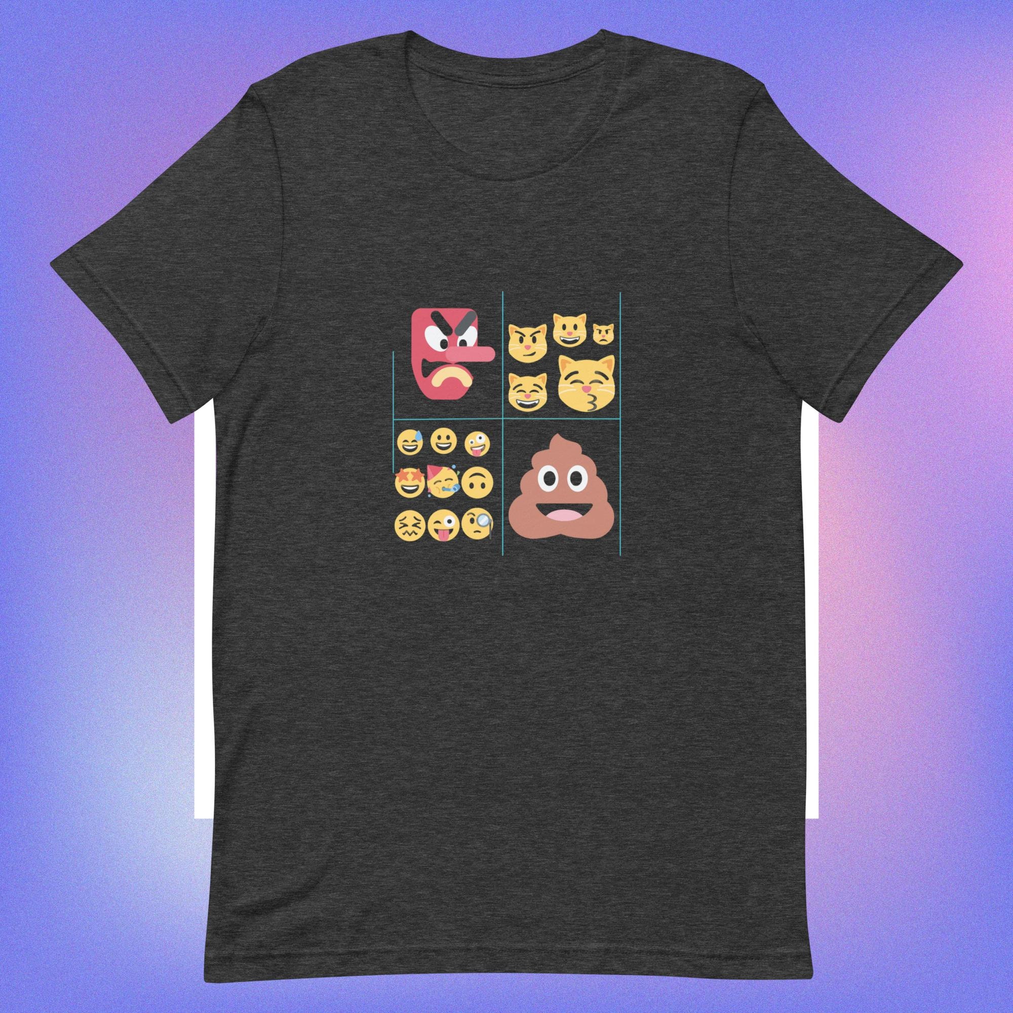Emoji Emoji Design Emoji T-shirt Emoji Unisex T-shirt - Etsy