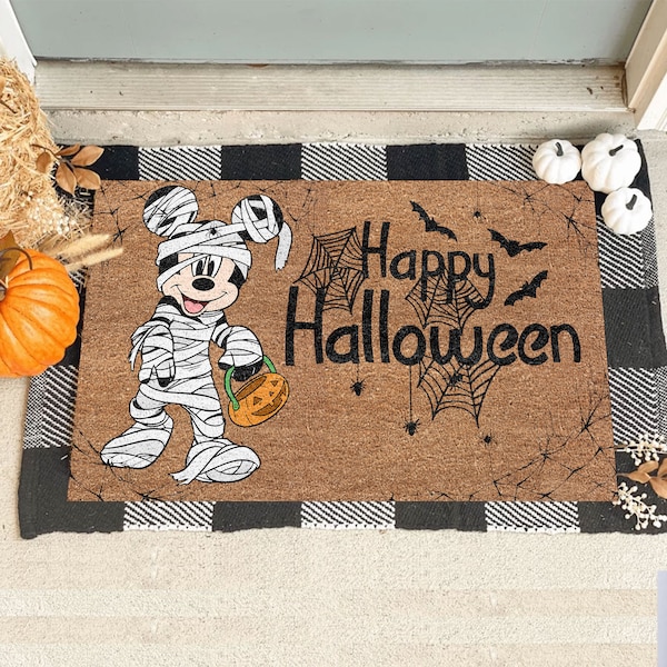 Halloween Mat - Etsy