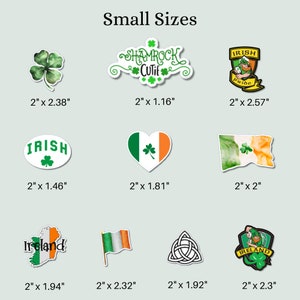Vibrant Ireland Stickers, Decals. Water-resistant, Irish, Laptops ...