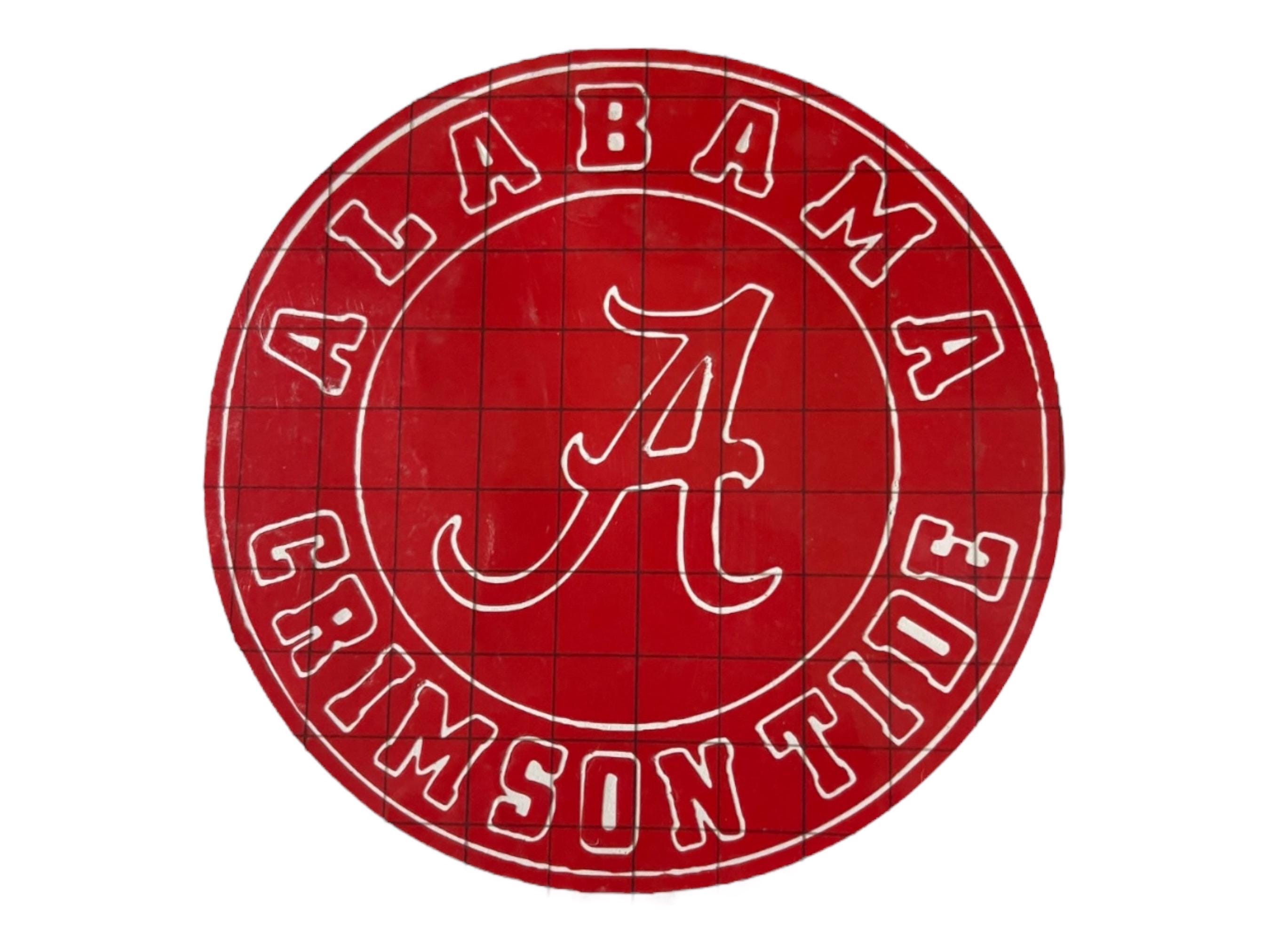Alabama Crimson Tide Car Decal - Etsy