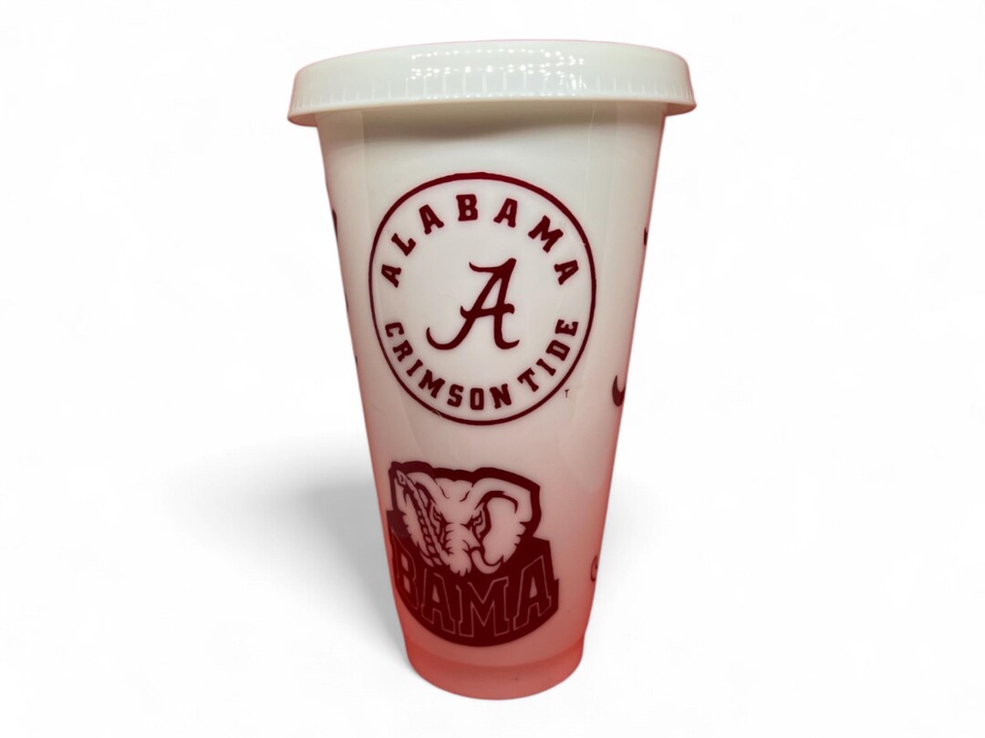 Alabama Crimson Tide Cup - Etsy