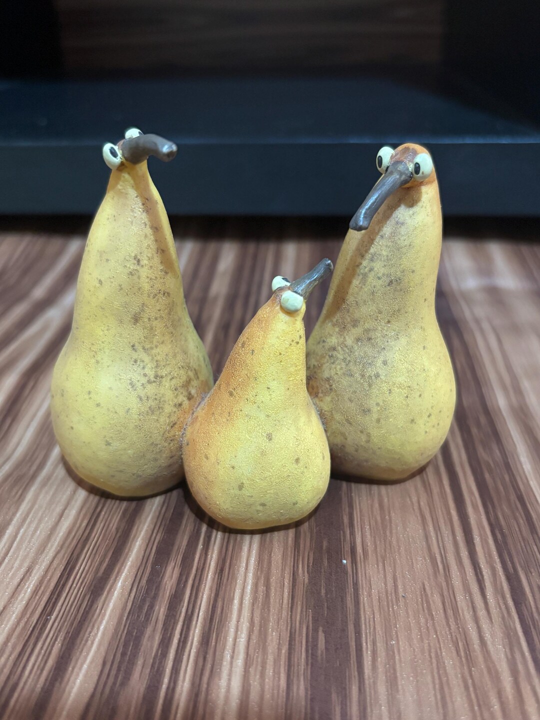 Vintage Rare Home Grown by Enesco Family of Pear Penguins Figurine - Etsy