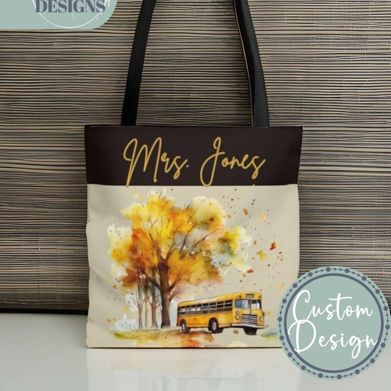 School Bus Laptop Bag - Etsy