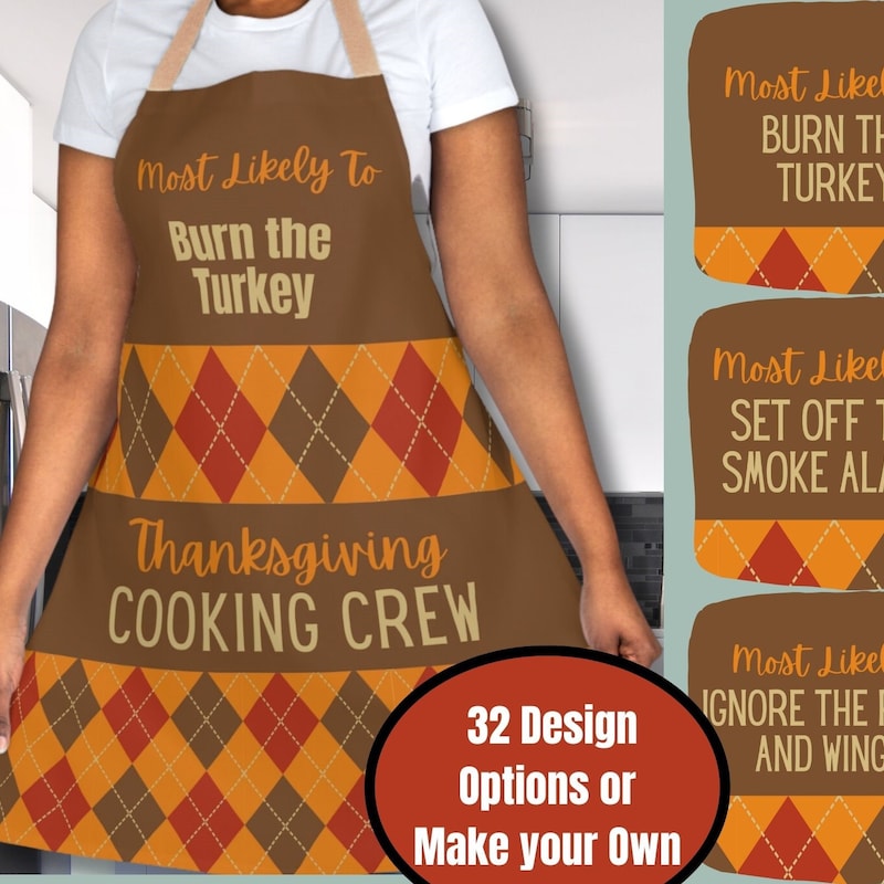 Thanksgiving Apron - Etsy