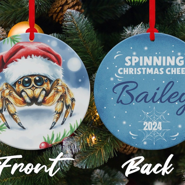 Spider Christmas Tree Ornament - Etsy