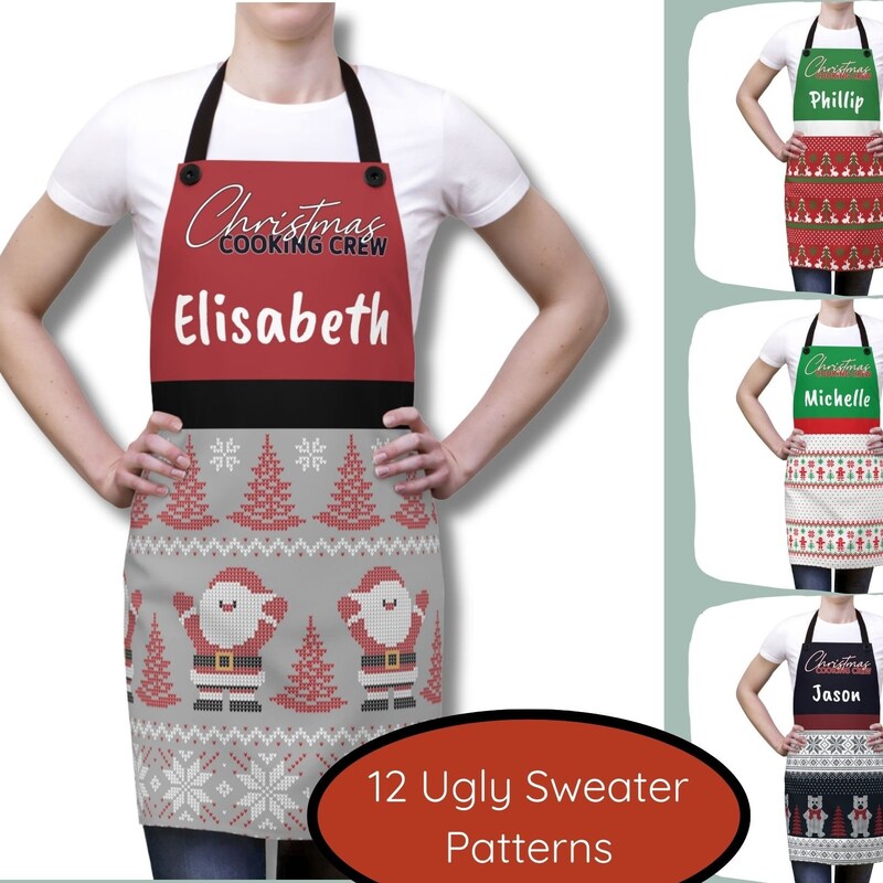 Christmas Apron - Etsy