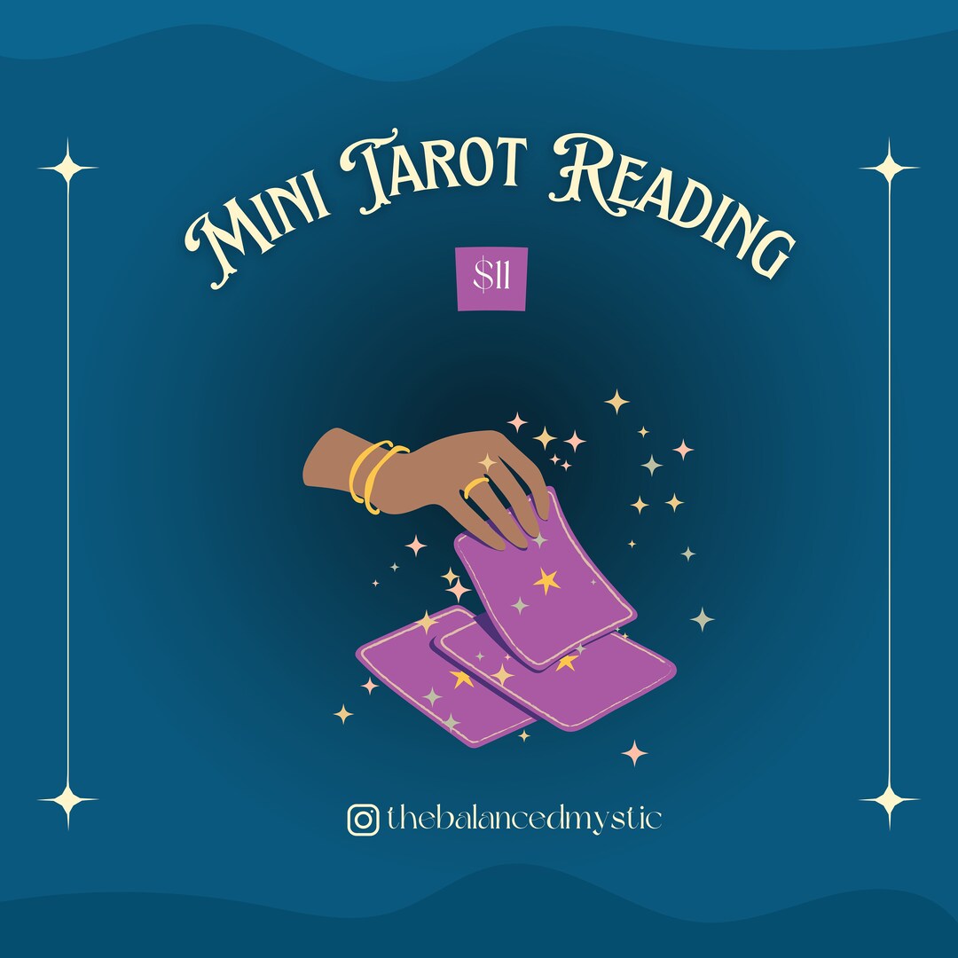 Mini Tarot Reading Personal Development Tarot, General Tarot Reading ...