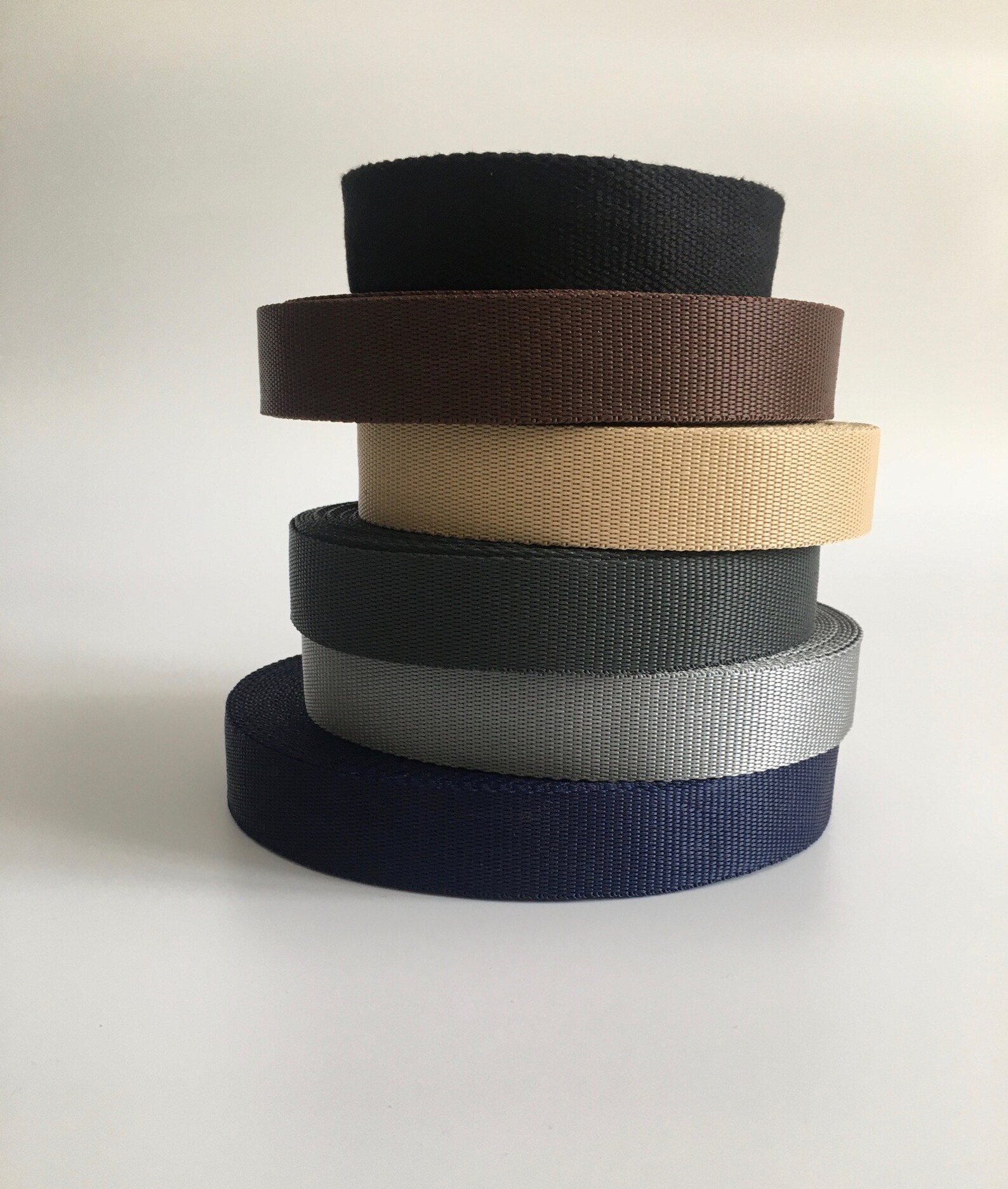 Heavy Duty Polypropylene Webbing "beige" 3cm ( 1,18") 10/15/25 Metres ...