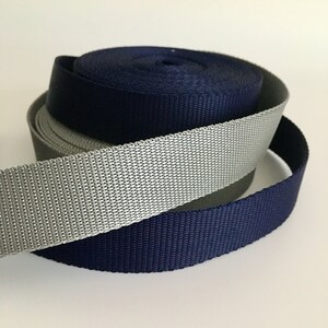 Heavy Duty Polypropylene Webbing "dark Grey" 3cm ( 1,18") 10/15/25 ...