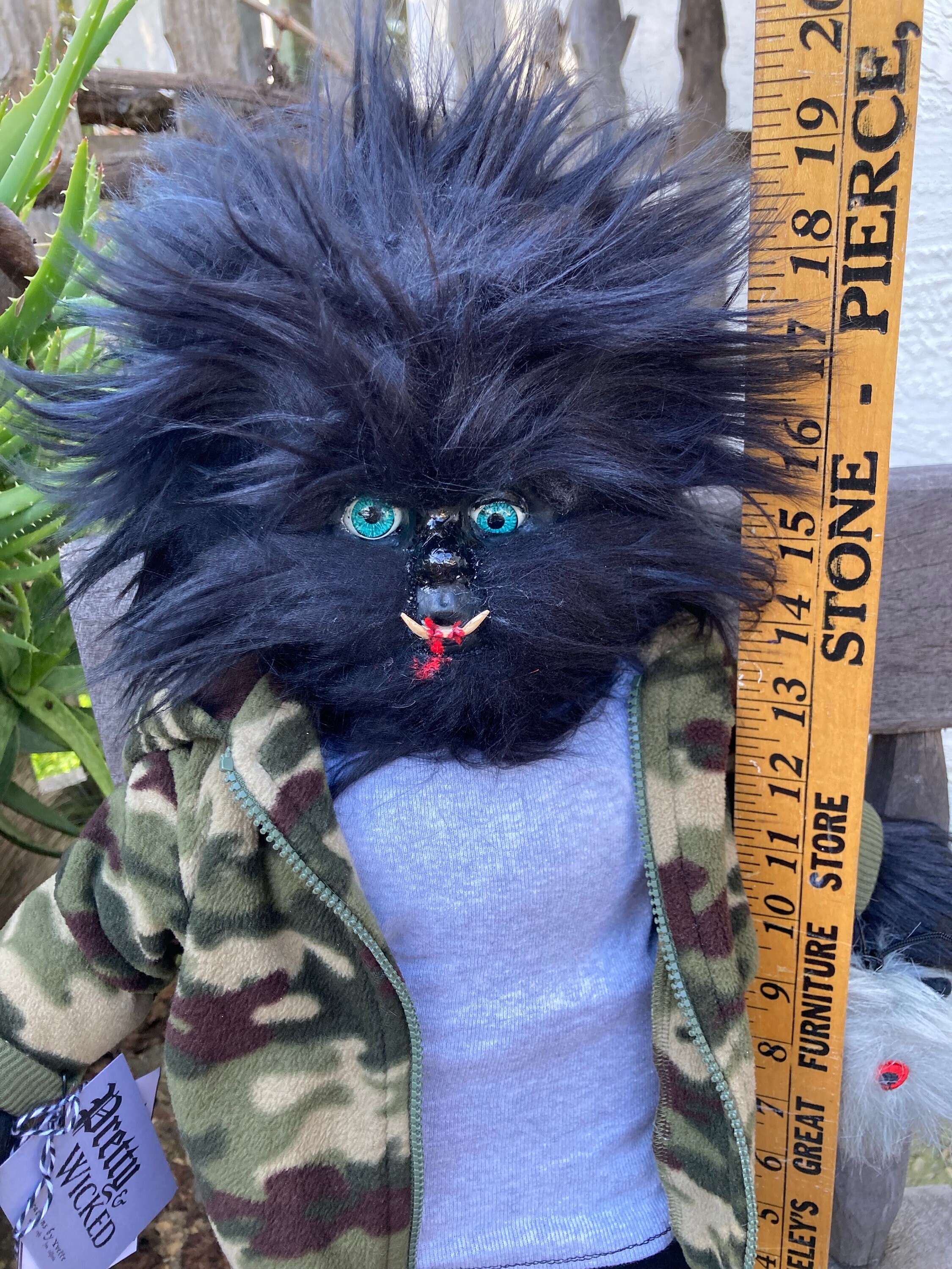 P&W Halloween Monster Creature Creepy Cute Munchkin Mr. Mopp - Etsy