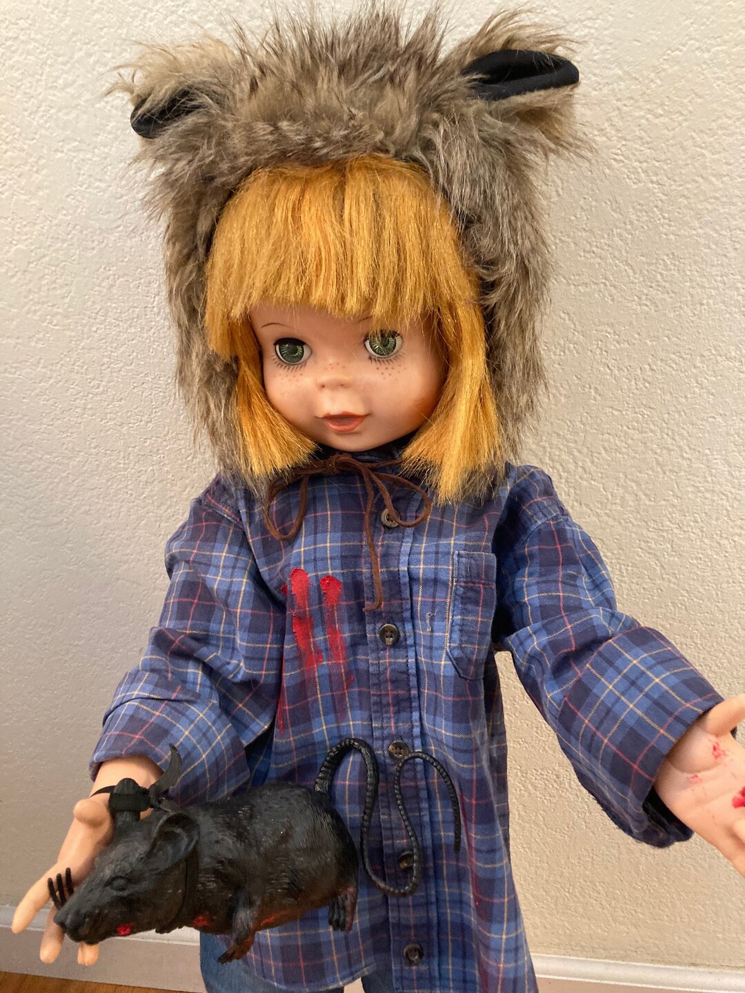 P&W Chucky's Cousin Gabby Horror Creepy Scary Kid - Etsy