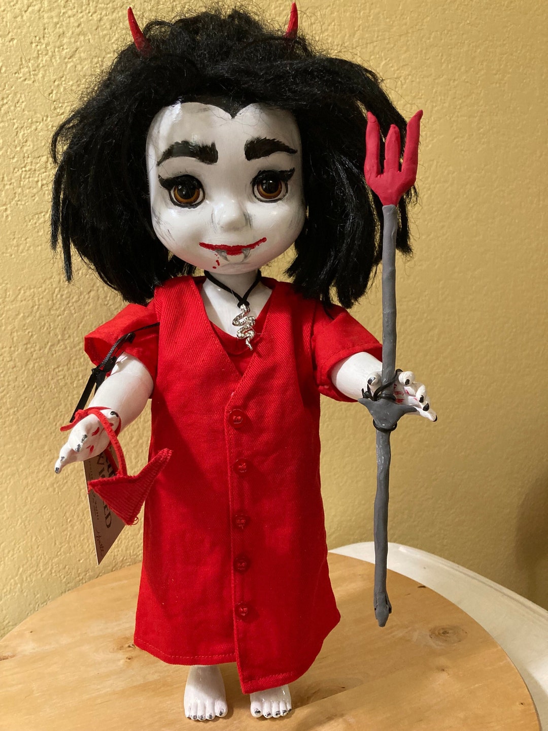 P&W Evangeline She-devil Doll - Etsy