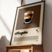 Affogato Poster Minimalist Italian Dessert Art Deco Kitchen, Cafe ...
