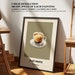 Flat White Poster | Australian Coffee | Minimalist Room Decor ...