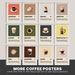 Cold Brew Poster Minimalist Japanese Coffee Art Caffe Illustration Cafe ...