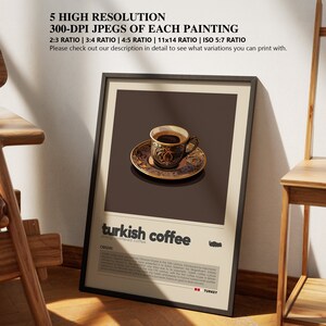 Coffee Poster | Gallery Wall Set of 12 | Minimalist Cafe Decor ...