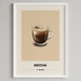 Cold Brew Poster Minimalist Japanese Coffee Art Caffe Illustration Cafe ...