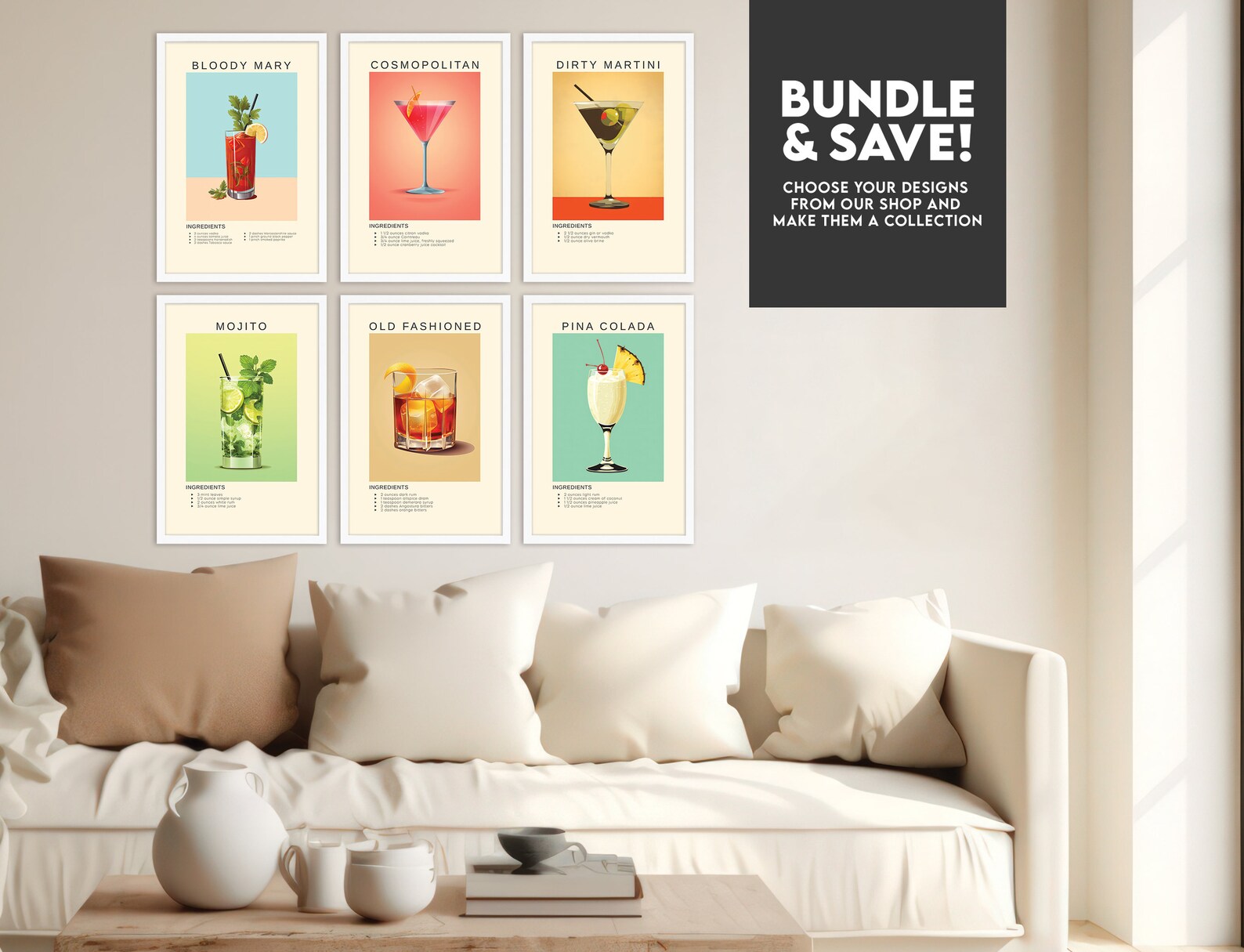 Moscow Mule Cocktail Art Print Bar Cart Wall Decor - Etsy