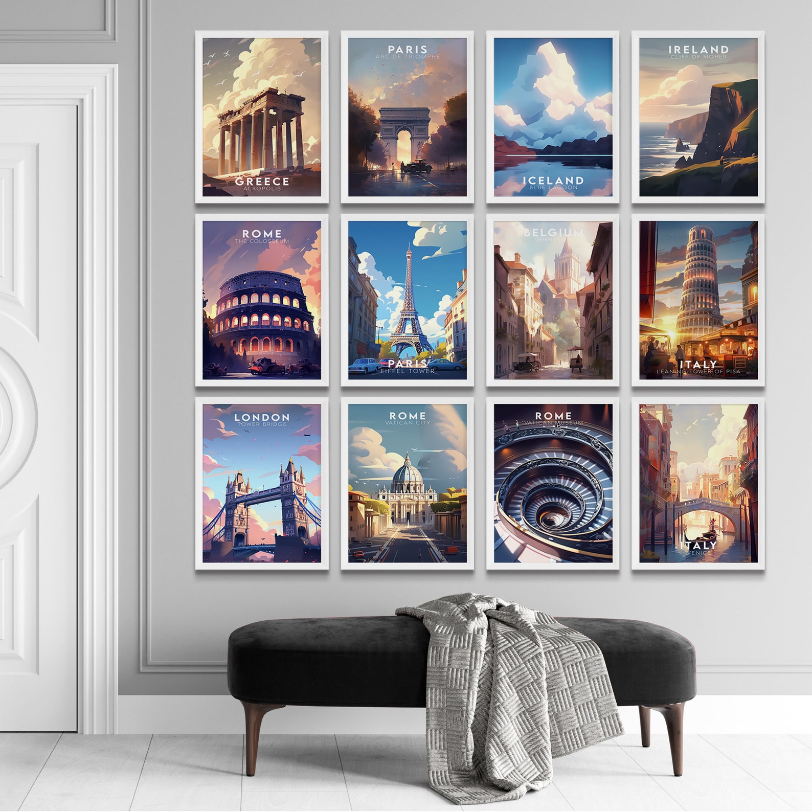 Sapa Vietnam Travel Poster | Home Wall Decor | Printable Digital ...