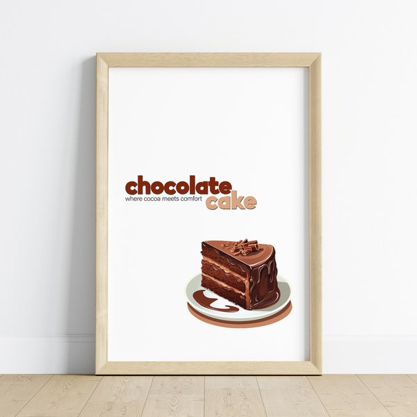 Chocolate Poster - Etsy