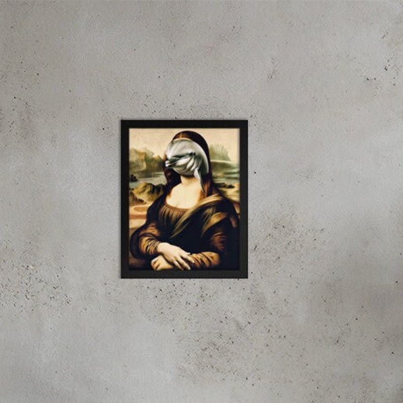 Mona Lisa Picture Frame - Etsy