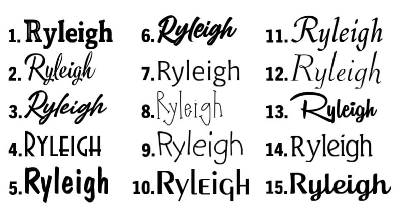 Personalized Name Labels/stickers - Etsy