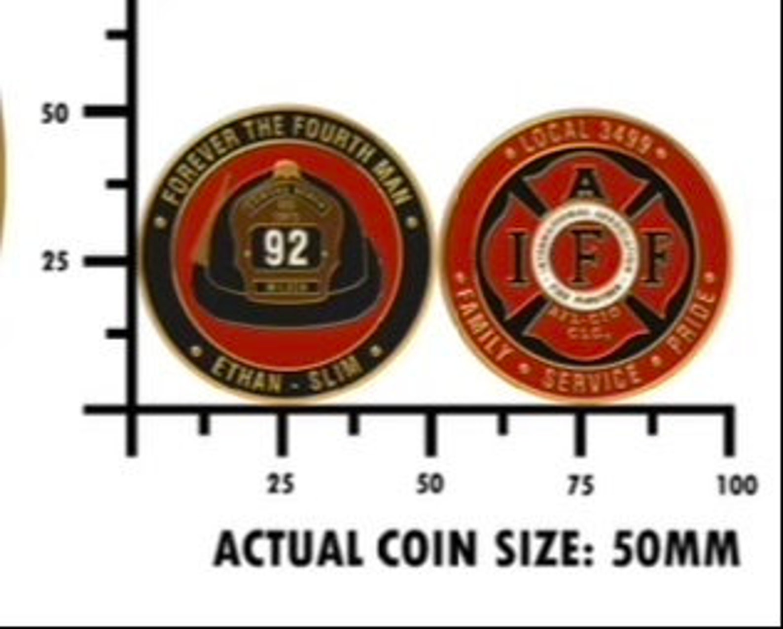 Ethan Wilson Memorial Challenge Coin - Etsy