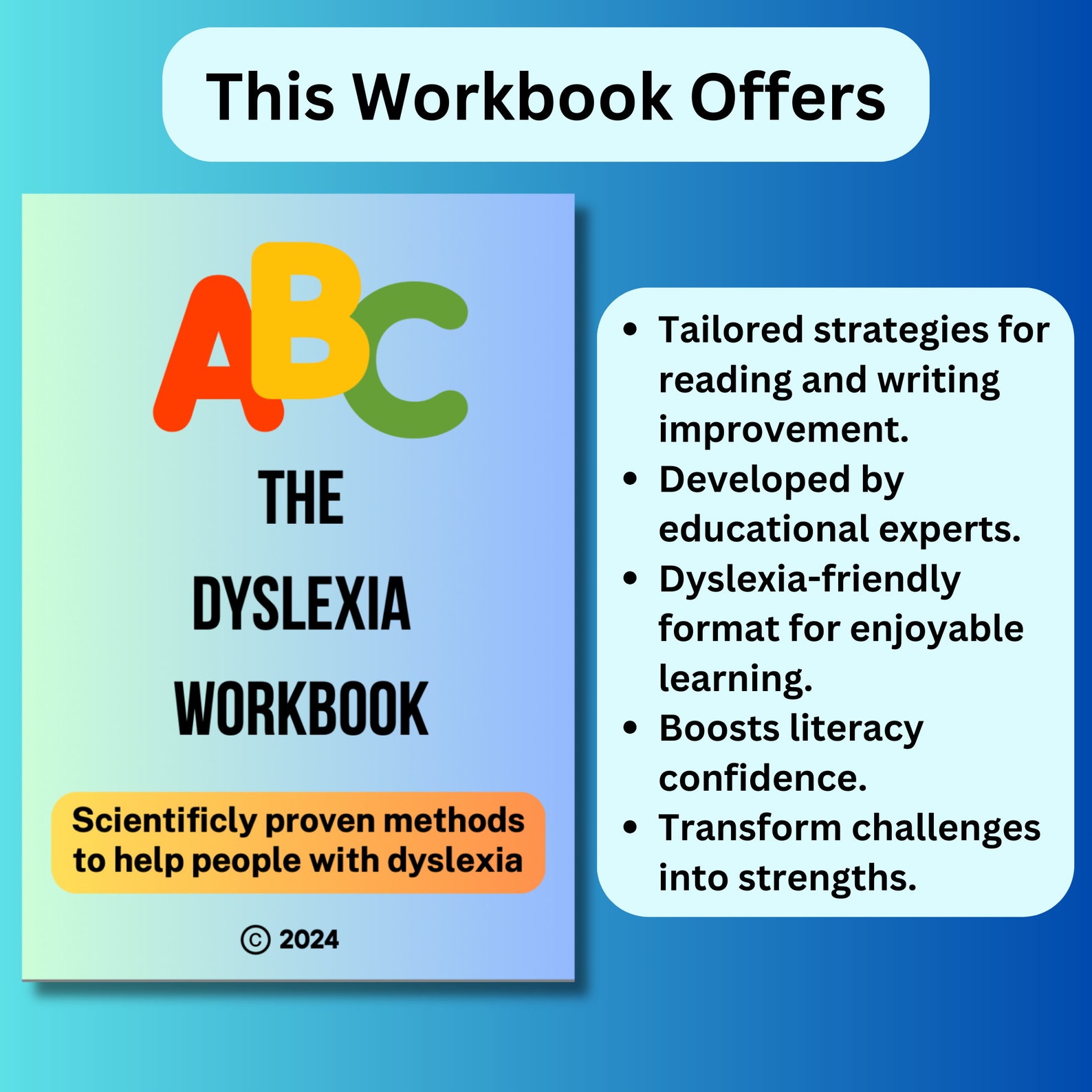 The Dyslexia Workbook Dyslexia Workbook, Learn Disabilities, Reading ...