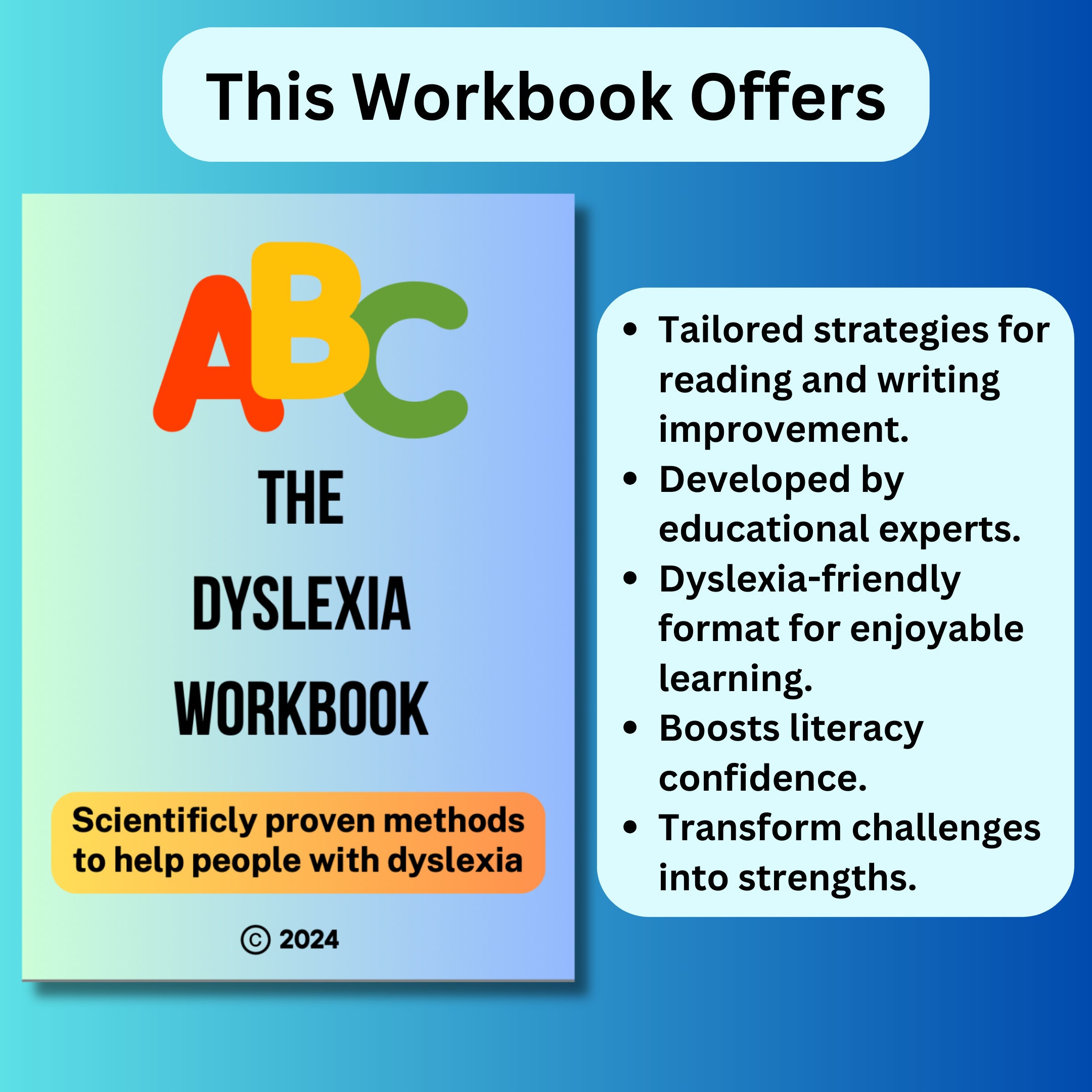 The Dyslexia Workbook Dyslexia Workbook, Learn Disabilities, Reading ...