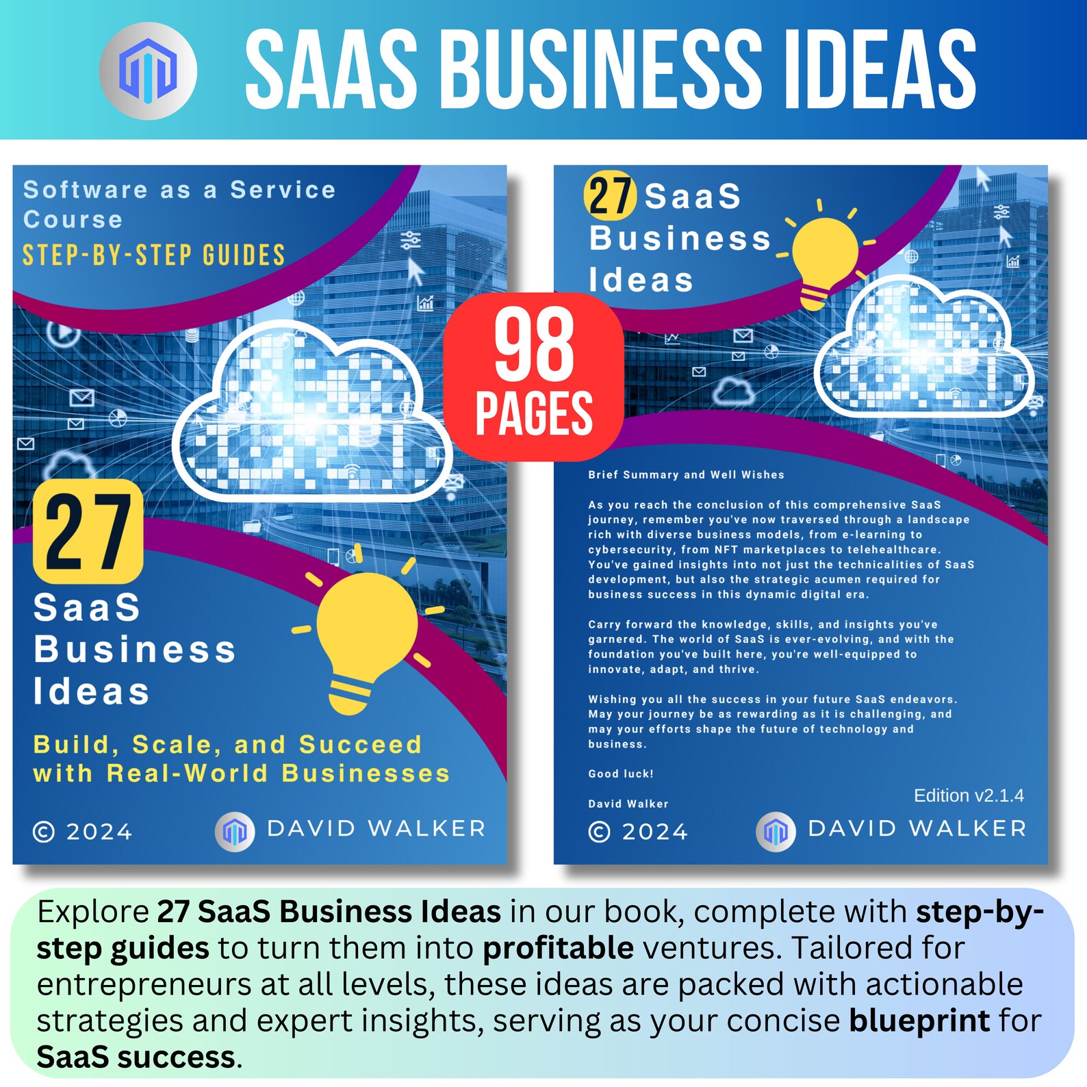 Saas Idea to Profit Bundle, Saas Blueprint, Cloud Business Educational ...