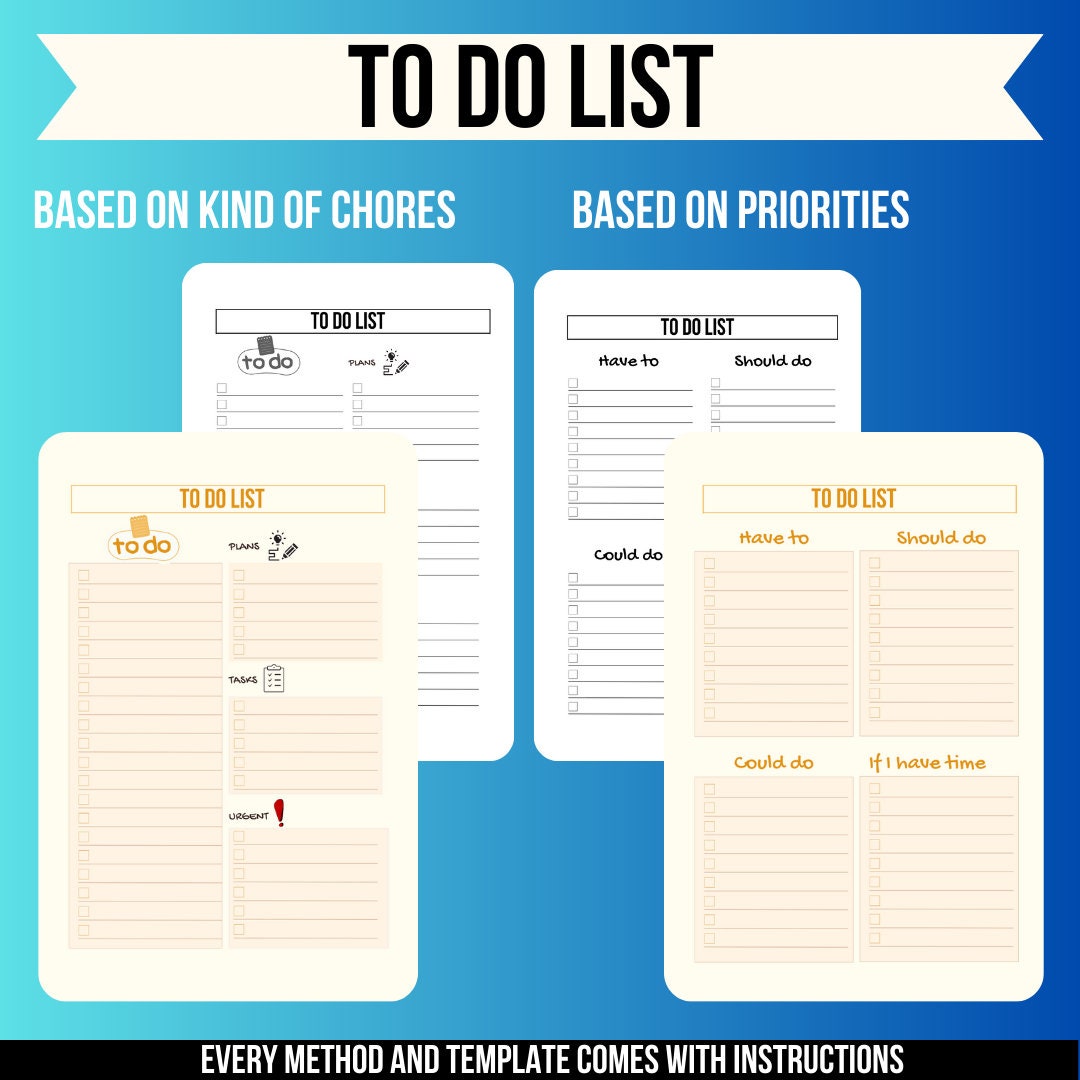 To Do List, Task Organiser, Professional Planner, Productivity Too ...