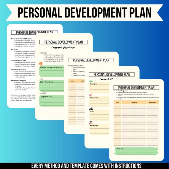 Example Of Personal Development Plan For Students