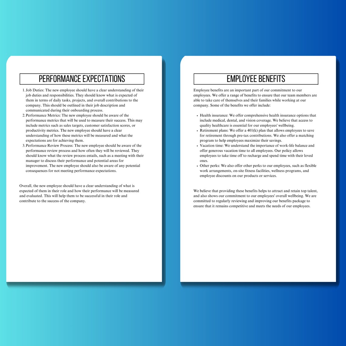 Standard Operating Procedure Employee Onboarding, Onboarding SOP, Hire ...