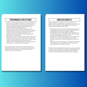 Standard Operating Procedure Employee Onboarding, Onboarding SOP, Hire ...