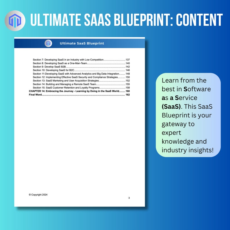 Saas Idea to Profit Bundle, Saas Blueprint, Cloud Business Educational ...