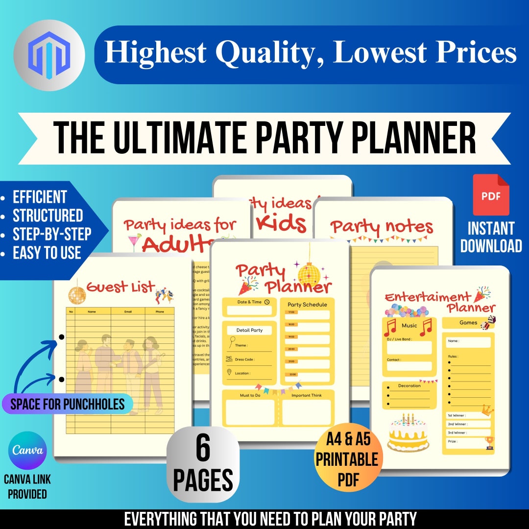 The Ultimate Party Planner, Event Planning, Event Organizer, Planning ...