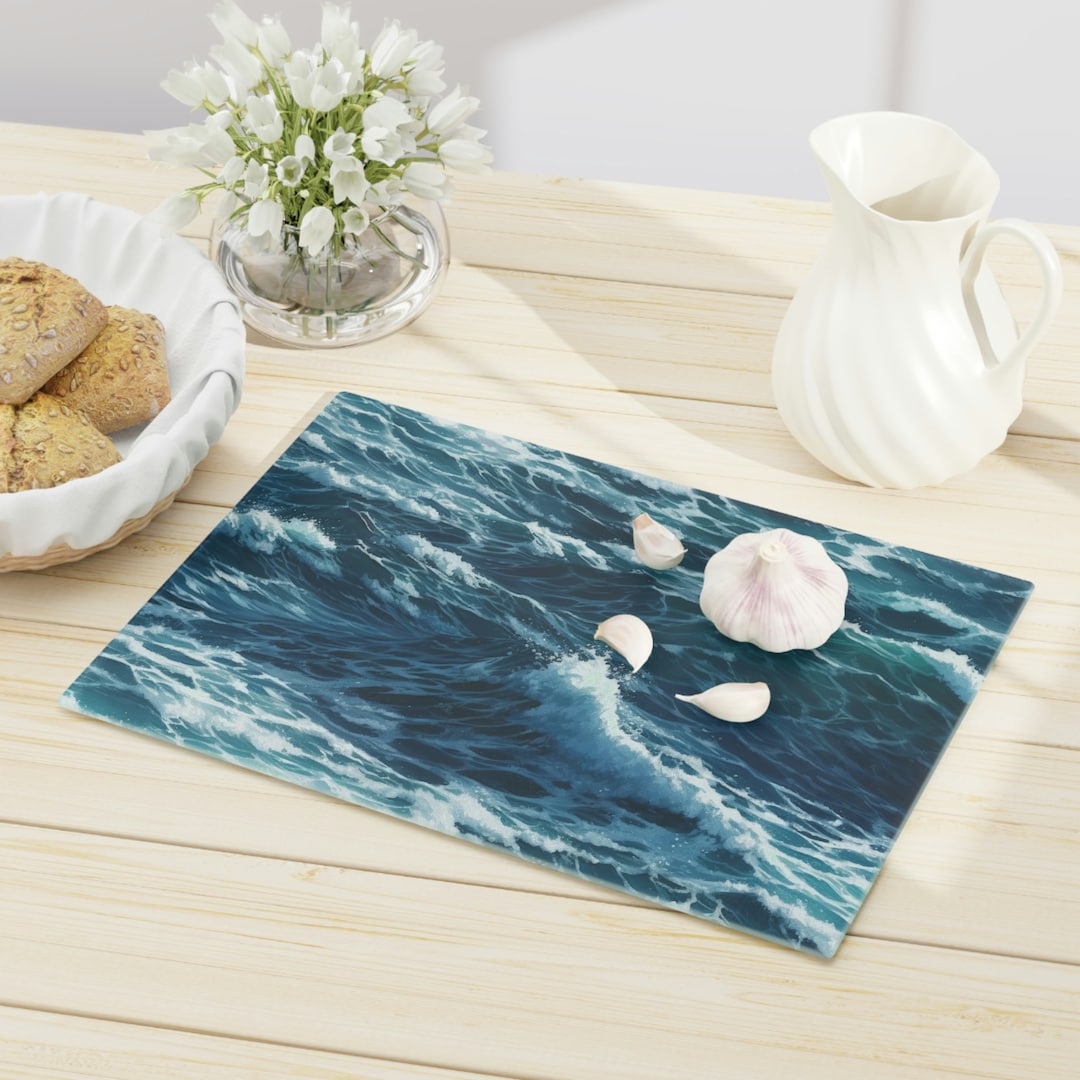 Ocean Waves Cutting Board - Etsy