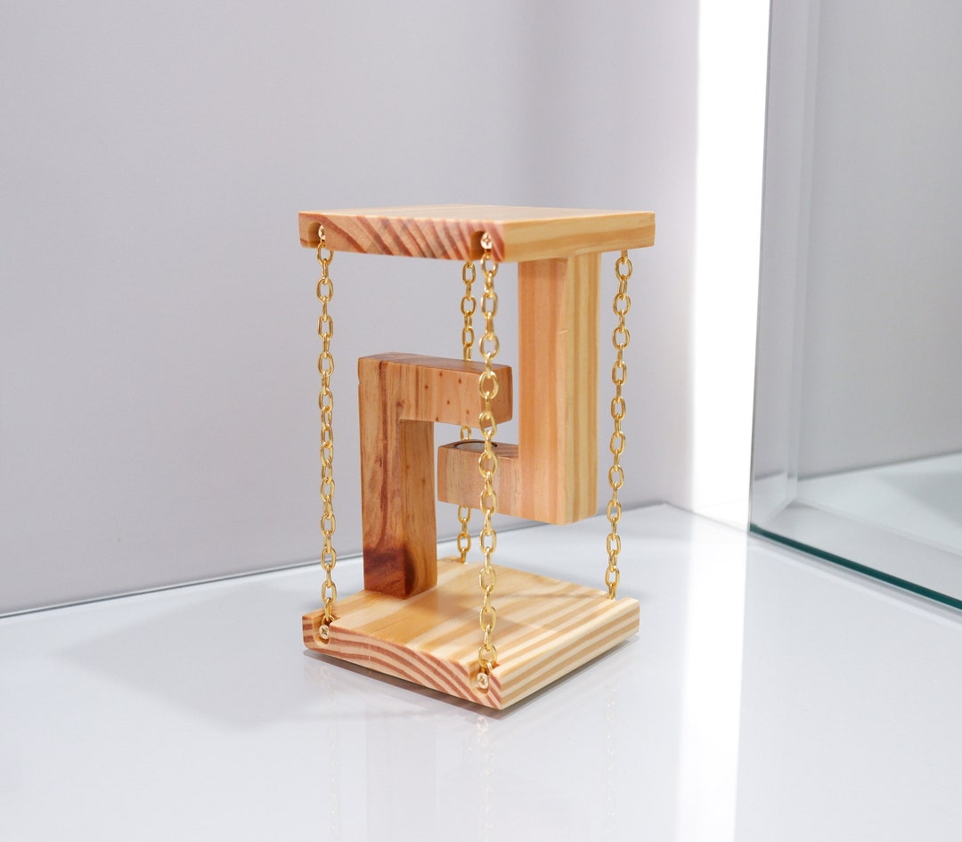Tensegrity for Home/office Decor, Made With Pine Wood, Anti-gravity ...