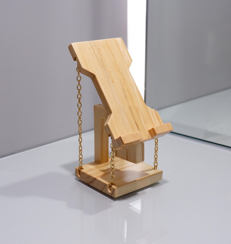 Mobile Tensegrity Stand for Home or Office, Made With Pine Wood, Light ...