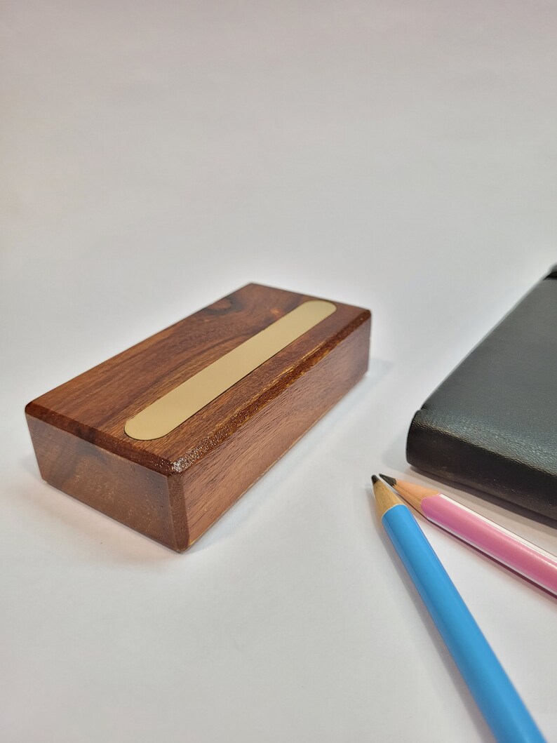 Solid Wood Paper Weight for Office Table, Stylish, Showpiece, Natural ...