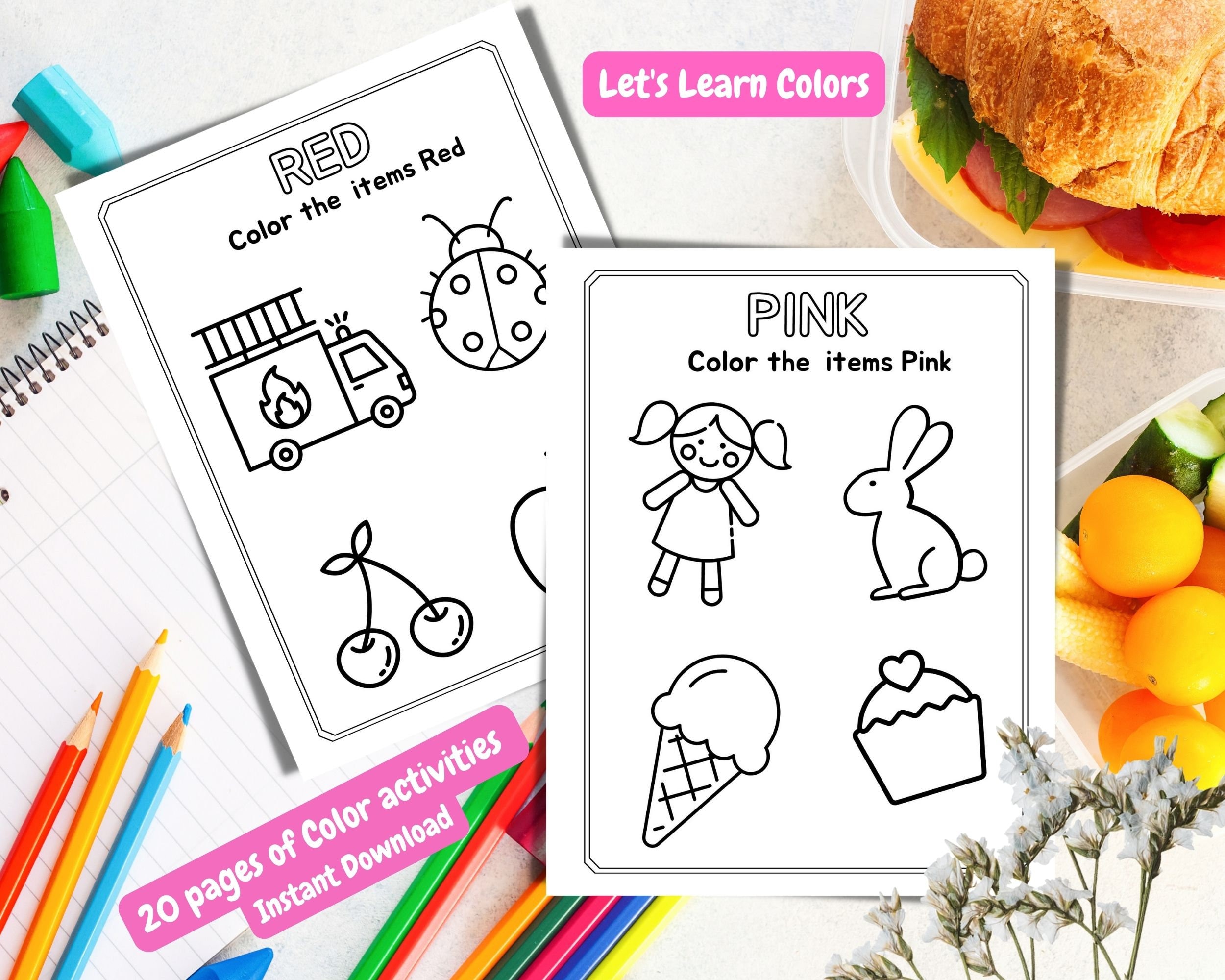 20 Printable Colors Worksheets for Kids | Colors Worksheets for ...